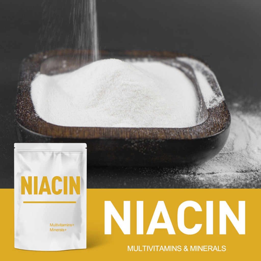 Wholesale Bulk Niacin (Vitamin B3) Food Grade Water-soluble-skin health ...