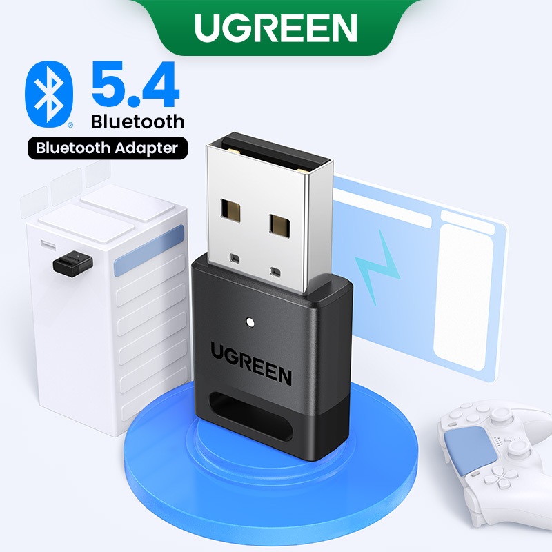UGREEN Dongle USB Bluetooth Adapter for PC Bluetooth 5.4 Receiver ...