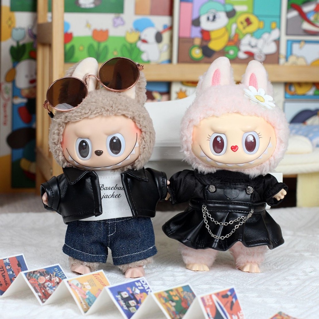 (Only Clothes) Labubu Clothes V1V2 Labubu Doll Accessories Shirt Suit ...
