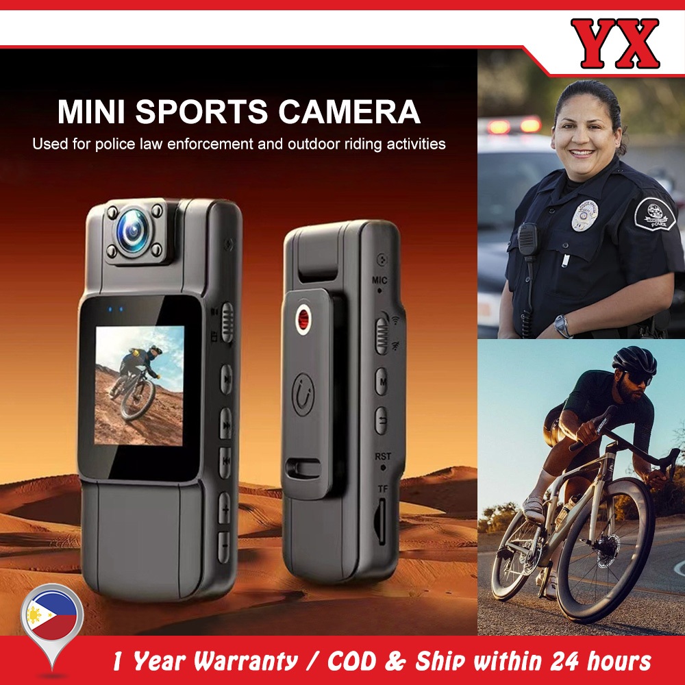L11 Body Camera 2K IPS Screen Action Camera for Motorcycle 180 ...