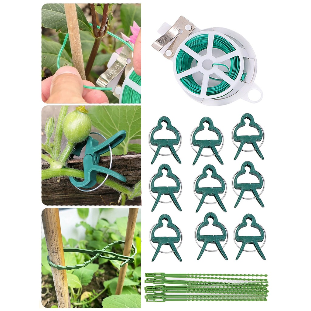 1 Set Plant Fixing Clips Branch Climbing Vine Tie Tie Wire Flower ...