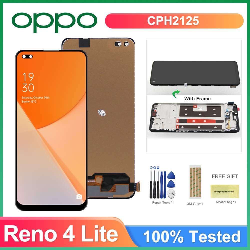 For OPPO Reno 4 4G CPH2113 LCD Display Touch Screen Replacement For ...