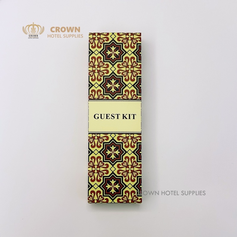 Classic retro hotel room toiletries box GUEST KIT BOX Hotel Amenities ...