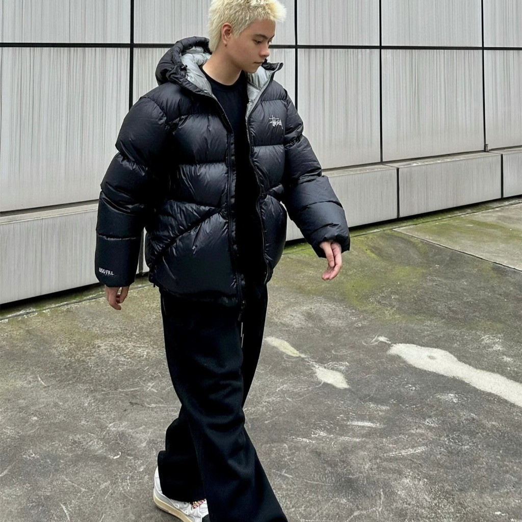 Stu * S New Style Solid Color All-Match Zipper Hooded Short Down Jacket ...