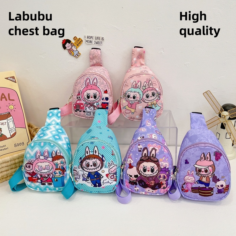 High Quality labubu chest bag labubu single shoulder bag labubu pouch ...