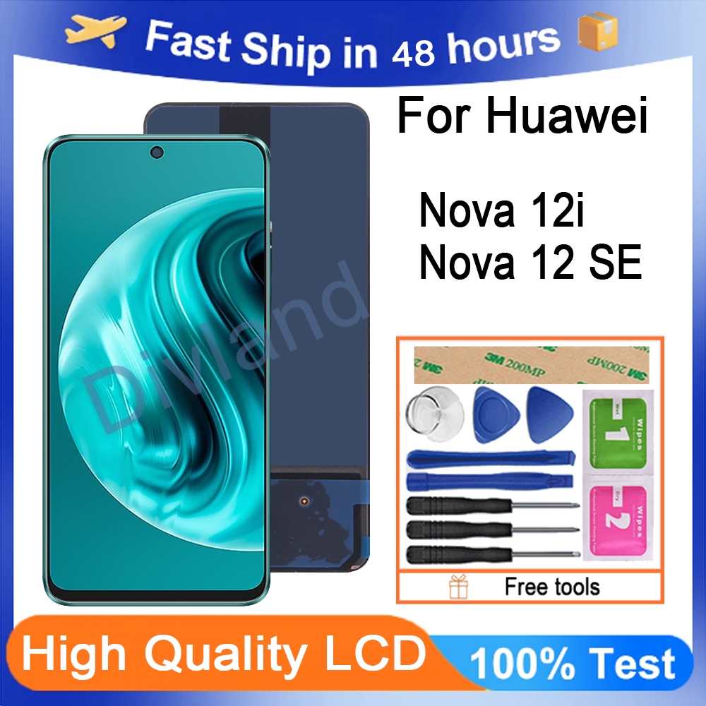 Original Huawei Nova 12i Nova 12 SE LCD Display Touch Screen With Frame ...