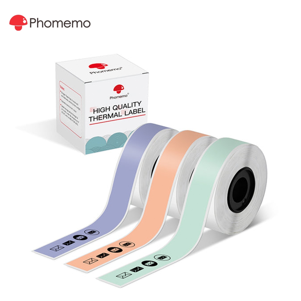 Phomemo 15mmX6m Continuous Label Sticker For D30/Q30/Q31 Printer(3 ...