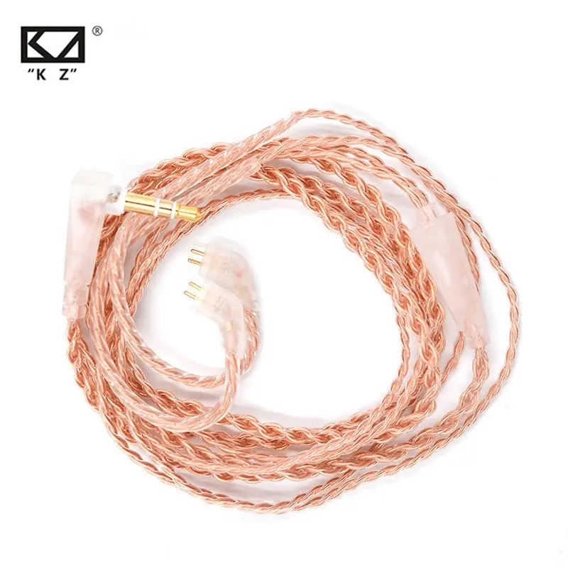 KZ Earphone Cable High-purity Oxygen-free Copper Upgrade Cable for KZ ...