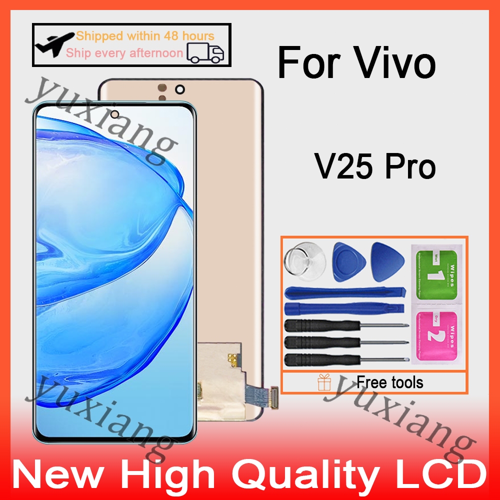 Original AMOLED TFT Vivo V25 Pro 5G LCD Display Touch Screen ...