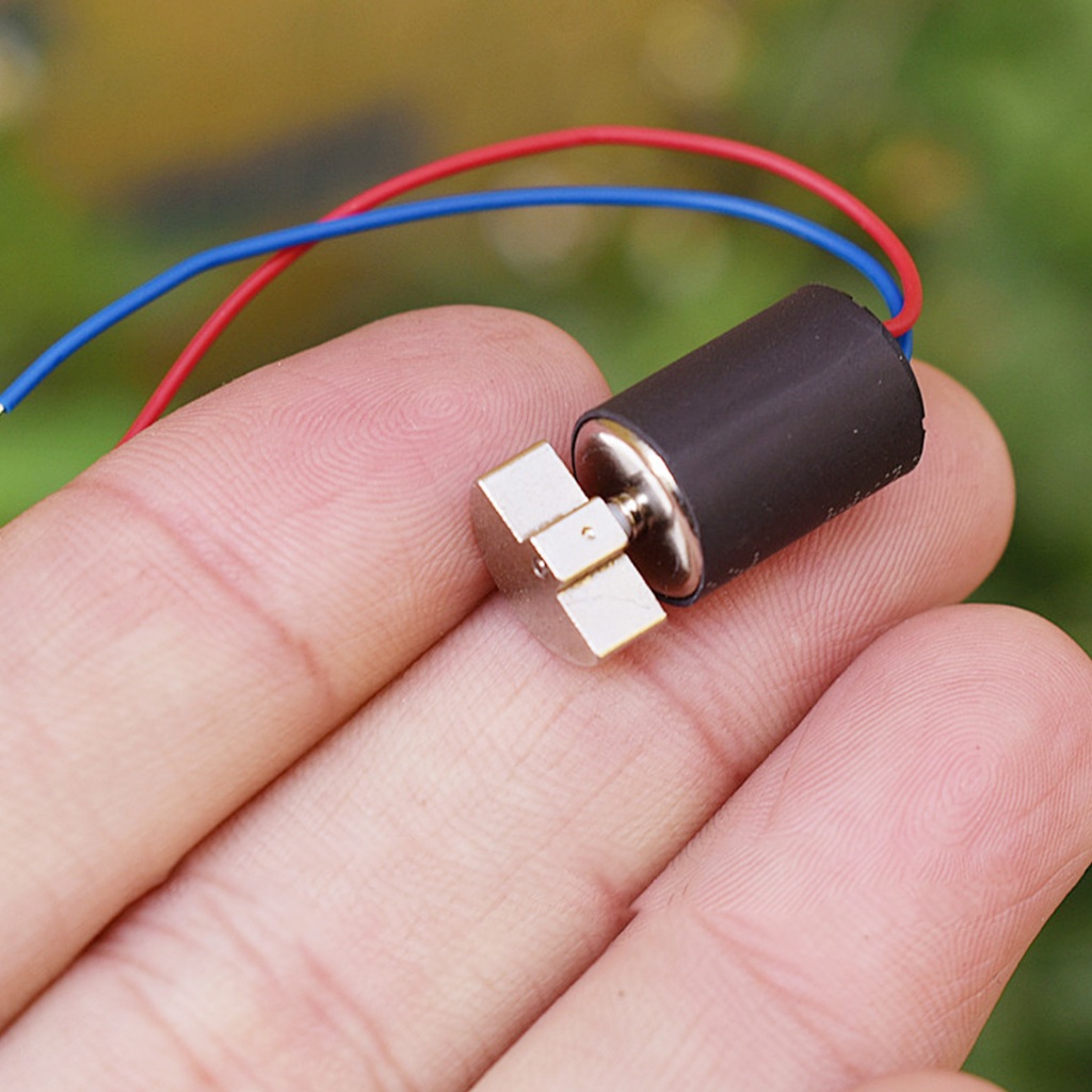 2pcs Mini Coreless Vibration Motor 1015 Vibration Motor DC 3V 3.7V 4.2V ...