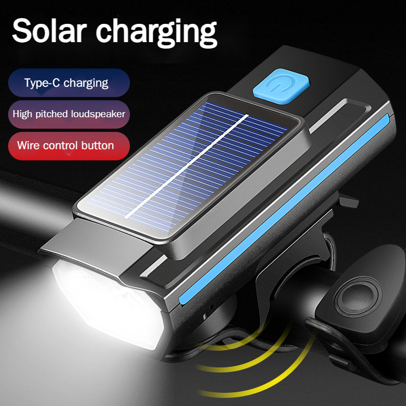 Upgraded Multi functional Bicycle Night Riding Light TYPE-C Charging ...
