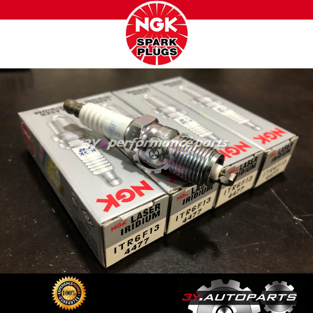 NEW GENUINE 100% ITR6F13 NGK (4pcs) 4477 Upgraded Version / Ford Focus ...