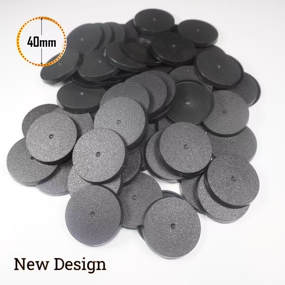 New Design 40k Warhammer 40mm Round Base 40mm Plastic Bases | Shopee ...