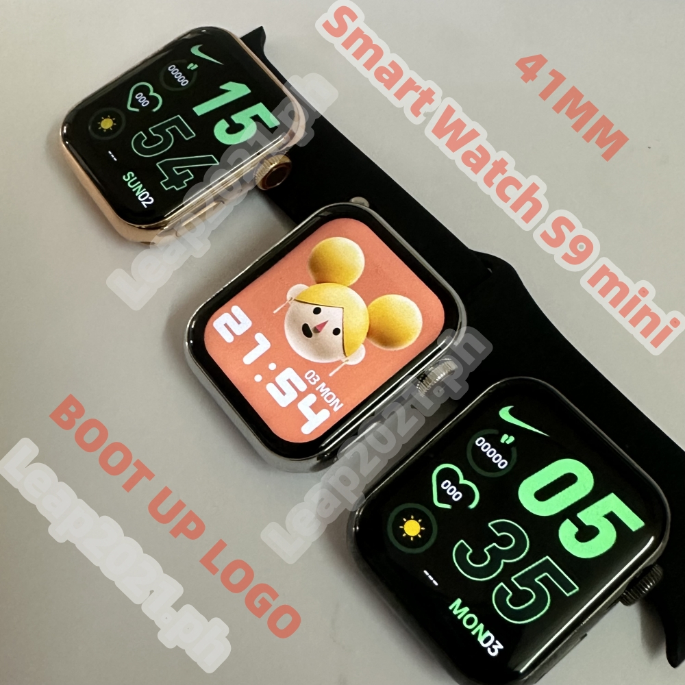 Smartwatch 41mm watch 9 mini watch 9 Pro max edge with boot up logo ...