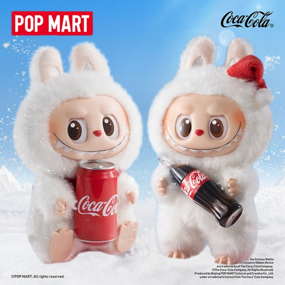 POP MART LABUBU Coke THE MONSTERS COCA-COLA SERIES-Vinyl Face Blind Box ...