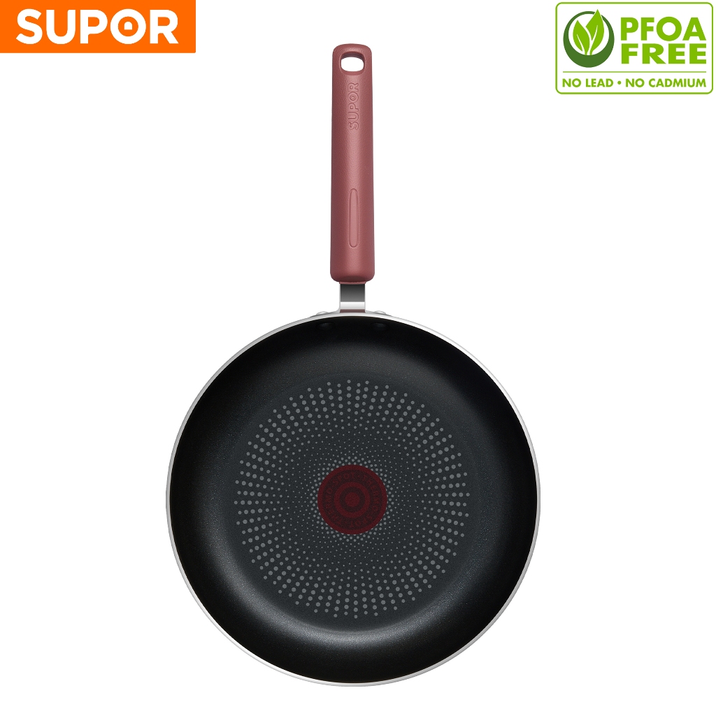 Supor Non Stick Frying Pan with Lid 26cm Suitable for All Stoves ...