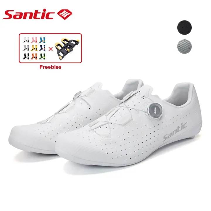 Santic Cycling Shoes Men Carbon Fiber Outsole Road Bike Shoes Women ...