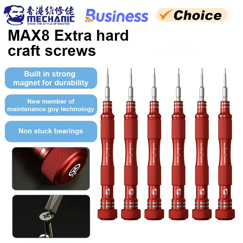 MECHANIC PRO8 (MAX 8) Magnetic Screwdriver High Hardness Teardown Y ...