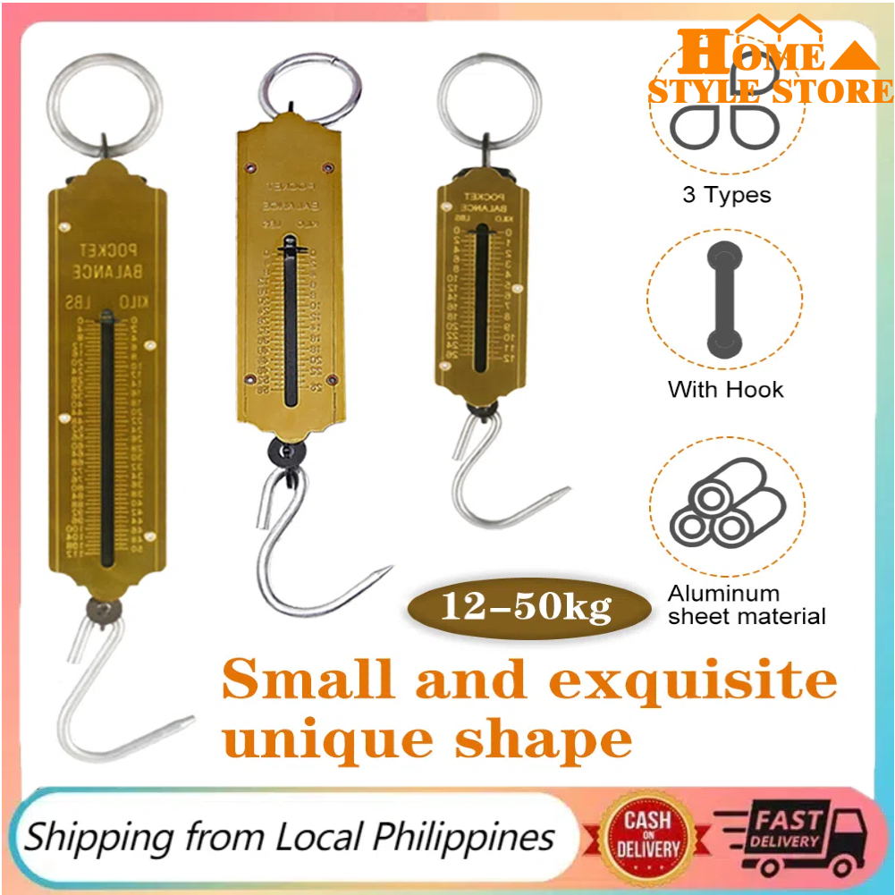 Spring Scale Pocket Multi-function Scale Hanging Scales Portable ...