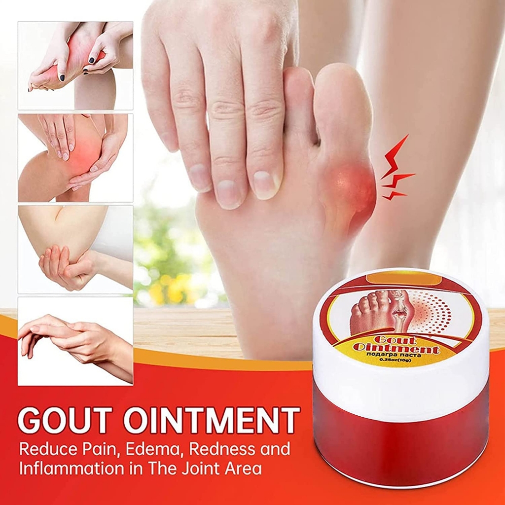 Gout Ointment - Joint Pain Relief Cream, Reduce Swelling, Inflammation ...