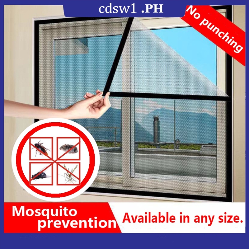 Mosquito Window Screen net Anti for Door Screen Velcro Window Screen ...