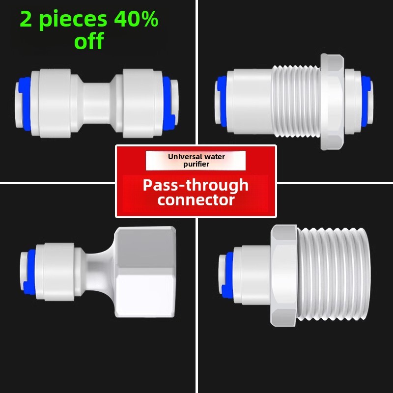 4 points to 2 points water purifier connector accessories 4 points ...