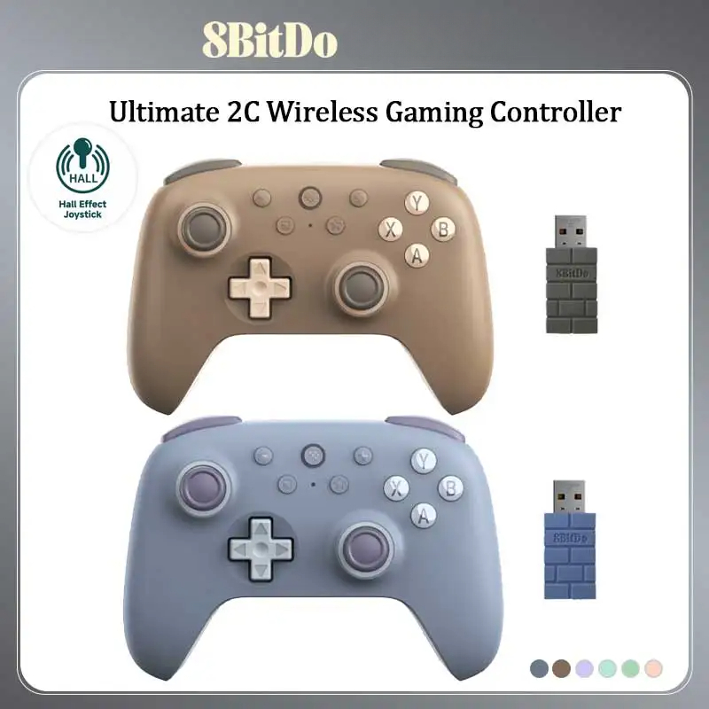 New 8BitDo Ultimate 2C Wireless Gaming Controller For PC Windows 10/11 ...