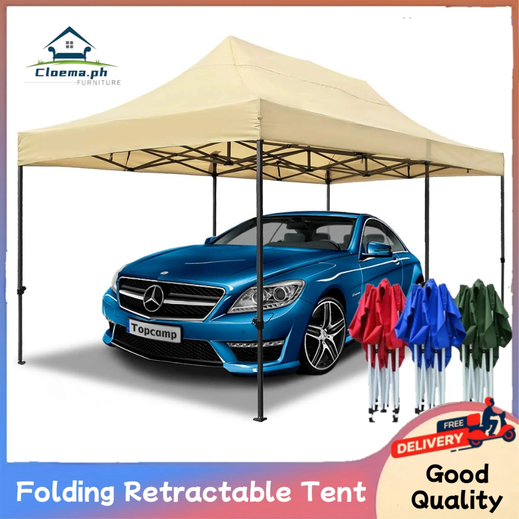 2x2M/3x3M/3x4.5M/3x6M Folding Waterproof Tent Retractable Canopy ...
