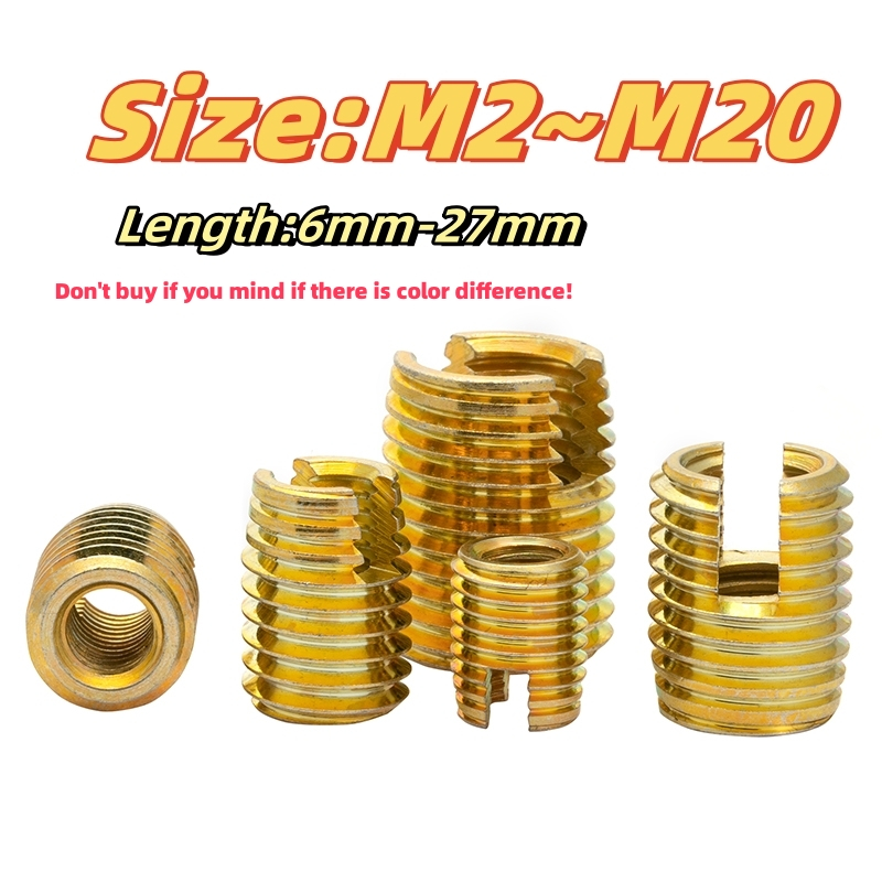 M2 M2.5 M3 M4 M5 M6 M8 M10 M12 M14 M16 M18 M20 Carbon Steel Thread Adapters Convert Self Tapping ...