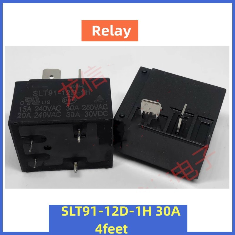 Mini Relay SLT91-12D-1H 30A 4-Pin Two-Insert Small Relay | Shopee ...
