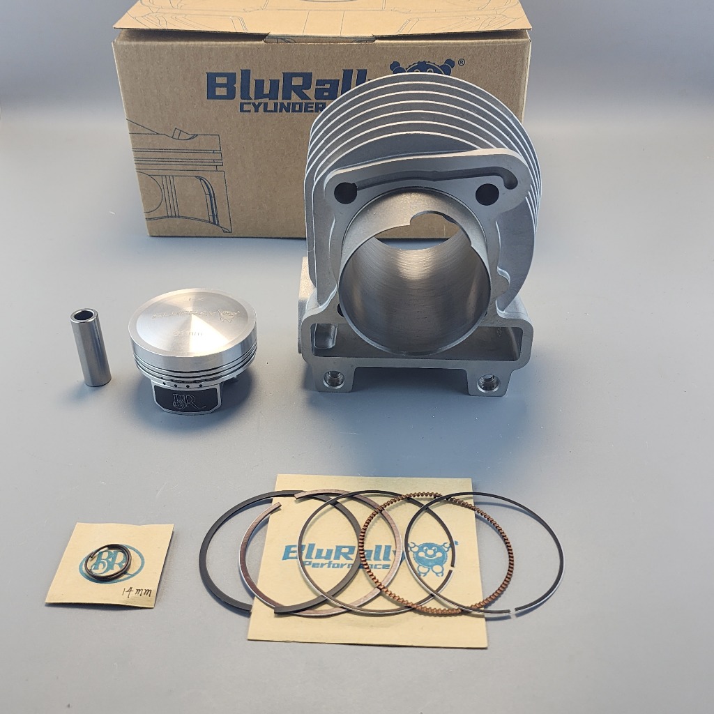 Piaggio Fly 100 Cylinder Kit Bore Up 61mm with Super Casting Pin14mm ...