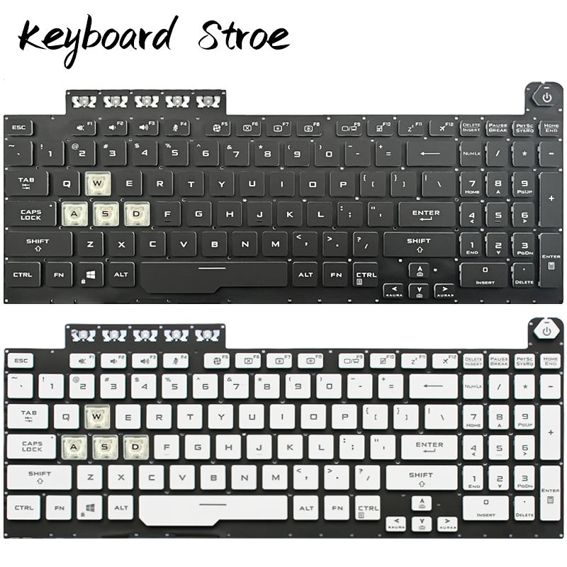 For ASUS TUF Gaming FA506 FX506 FX706 FA706 New Laptop Keyboard Replacement RGB Backlight US ...