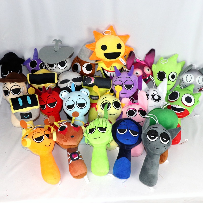 2025 Sprunki Plush Toy Incredibox Sprunki Stuffed Toys Mr.Sun Fun Bot ...