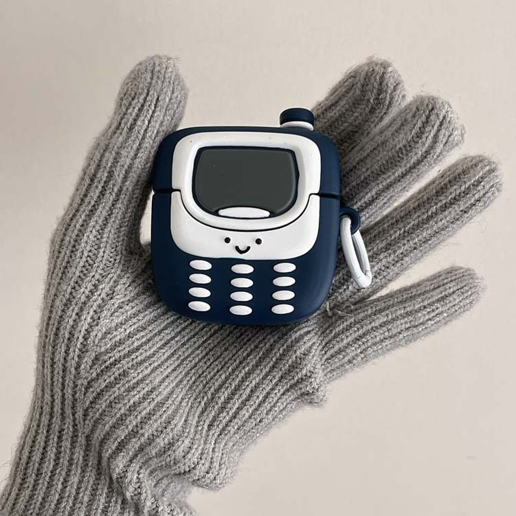 Cute retro Nokia phone shaped headphone case For AirPods Pro2 1 2 3 4 ...