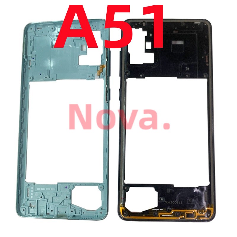 Phone Case Middle Frame For Samsung Galaxy A51 A515F With Power Volume ...