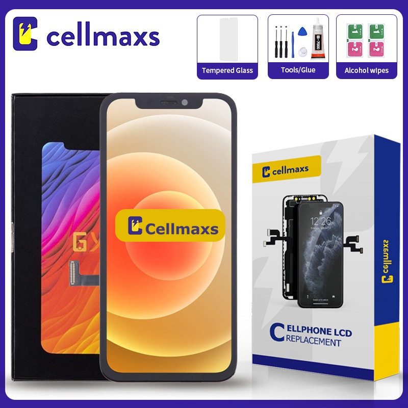 CELLMAXS For X XS XR Max 11 12 13 14 15 Mini Pro Plus Max GX OLED LCD ...