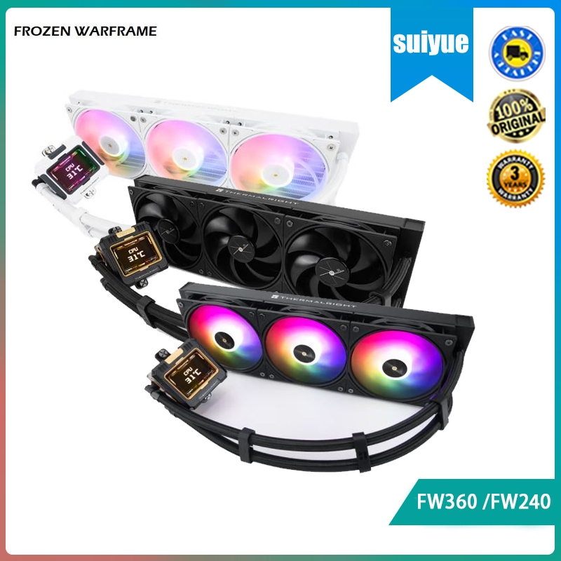 Thermalright FW360 FW240 AIOradiator 360 240 CPU 2.4 inch IPS water ...