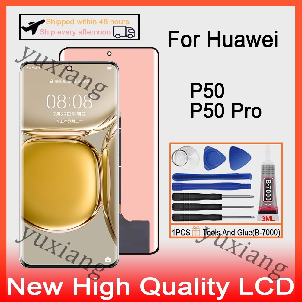 Original OLED TFT Huawei P50 P50 Pro LCD Display Touch Screen ...