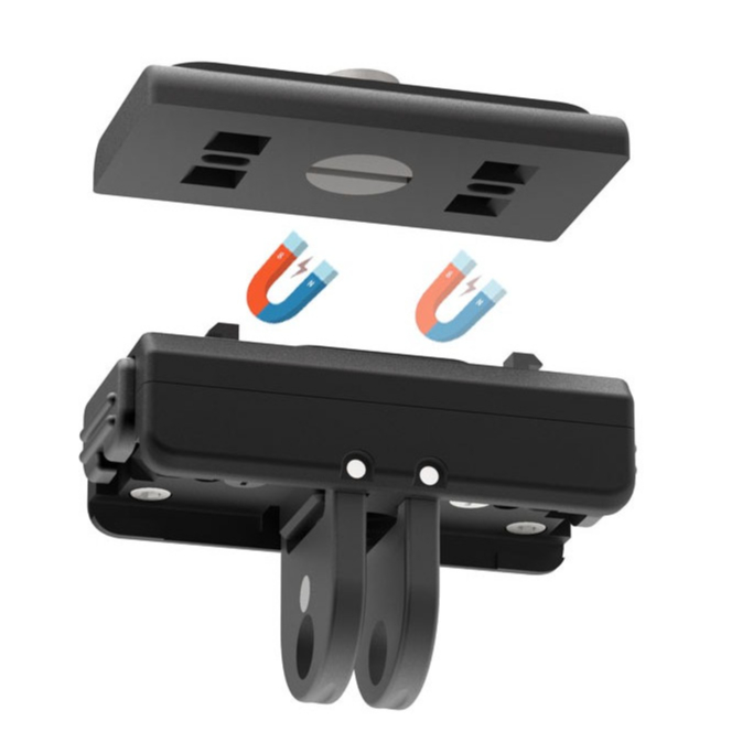Quick Release Mount Magnetic Adapter 1/4 thread and 2-prong Mount For ...