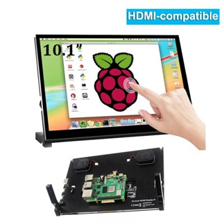 Raspberry Pi 5 10.1 inch IPS Touch Screen LCD Display 10.1" 1024X600 HDMI-compatible Mini PC ...