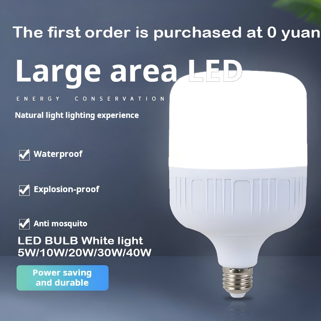 E27 LED BULB High brightness lighting LED Daylight 5W 10W 20W 30W 40W ...