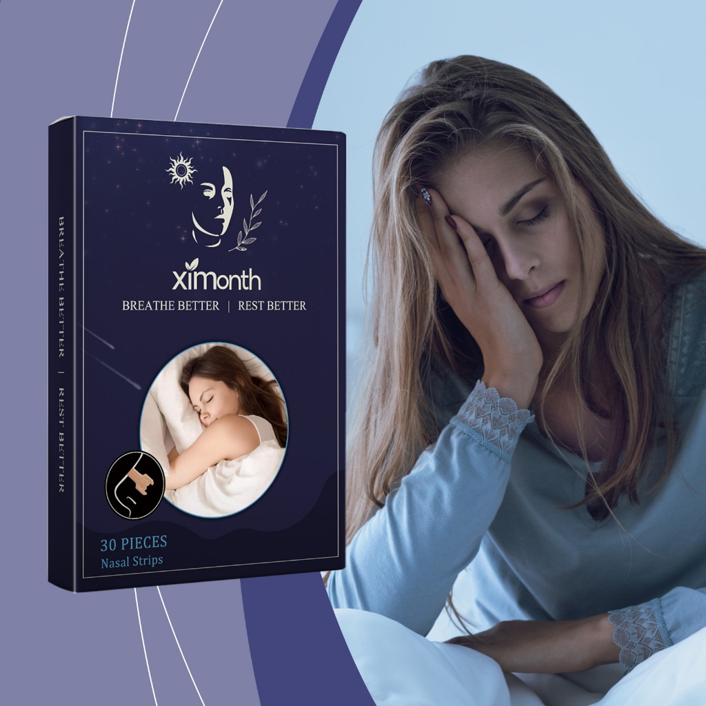 Stop Snore Nasal Strips Reduce Snoring Promote Sleep Better Nose Breath ...