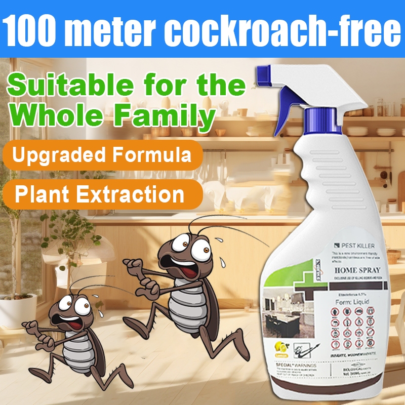 Double kill for eggs and insects FT Cockroach killer spray Cockroach ...