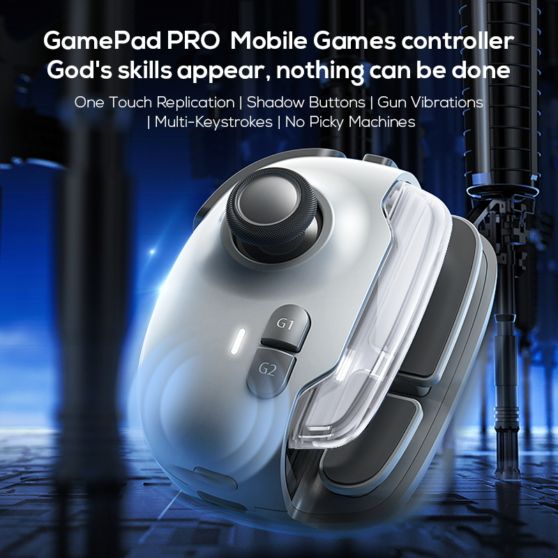 MEMO MB03 Pro Mobile Game Controller Joystick One-Click Equipment Swap Smart Recoil Control with ...