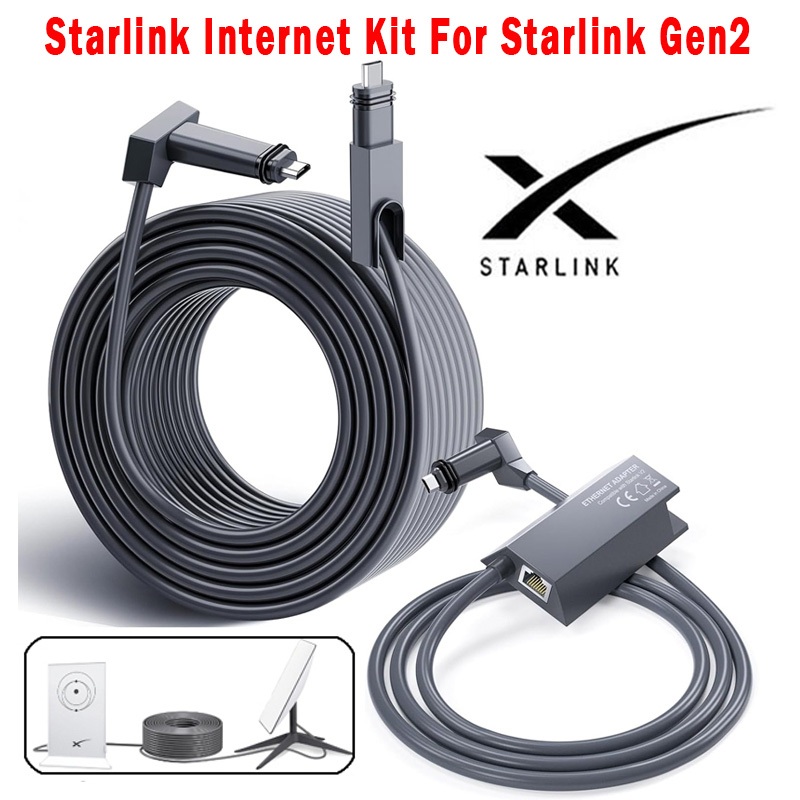 HdoorLink Starlink Gen2 Cable Starlink Adapter For Starlink Standard ...