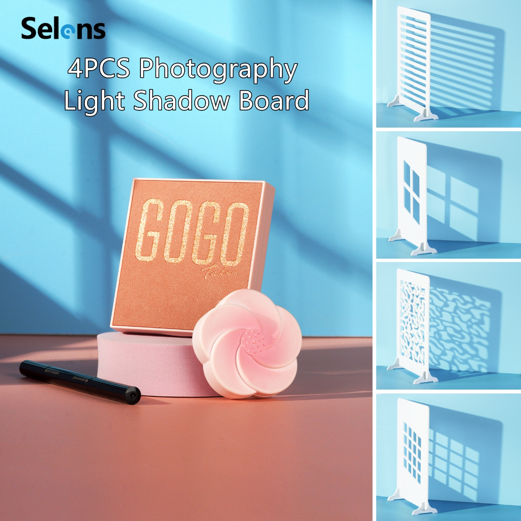 Selens Photography Backdrop Light Shadow Board Photo Props Hollow ...