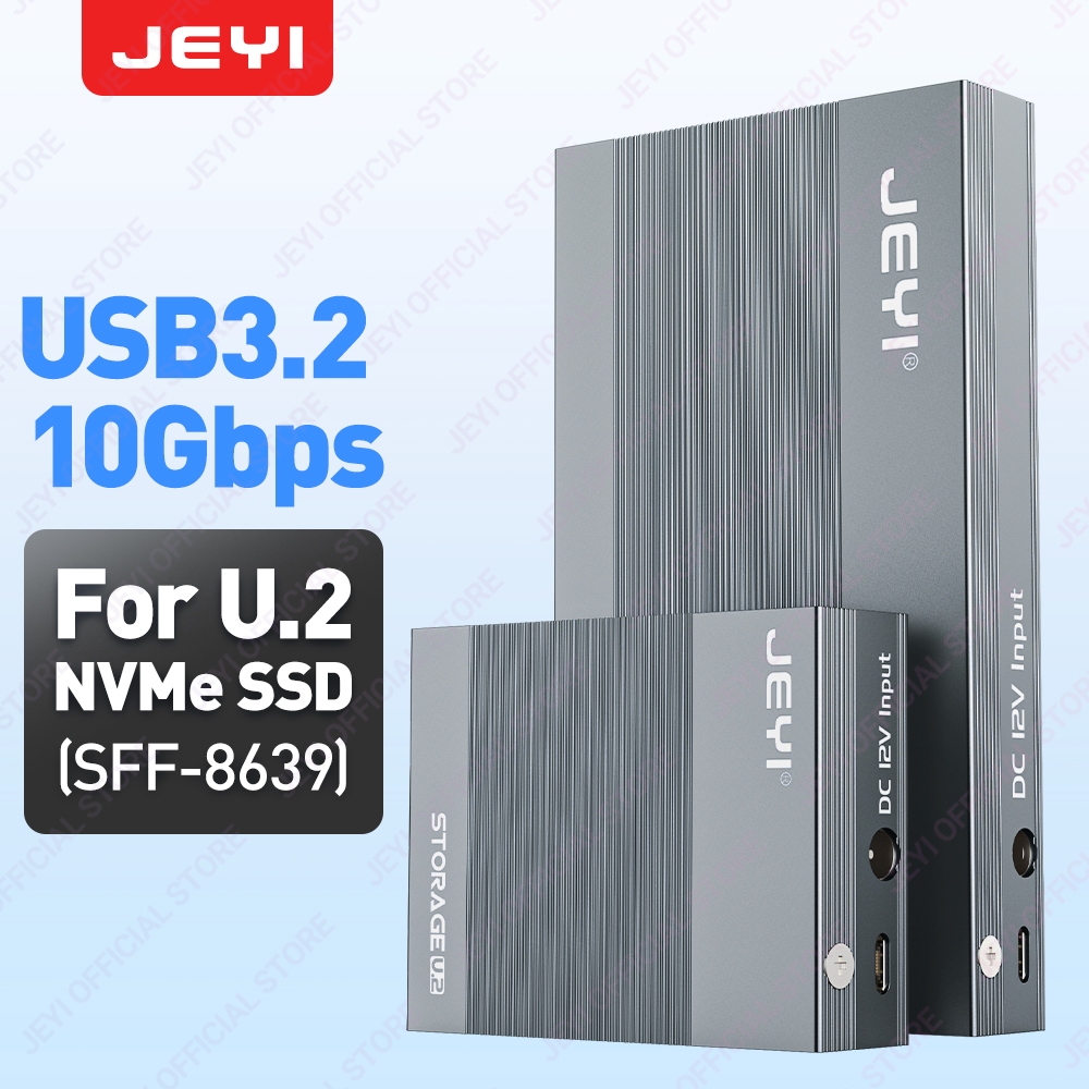 JEYI U.2 SSD Solid State Drive Reading Base 2.5-inch 12V 3A Power ...