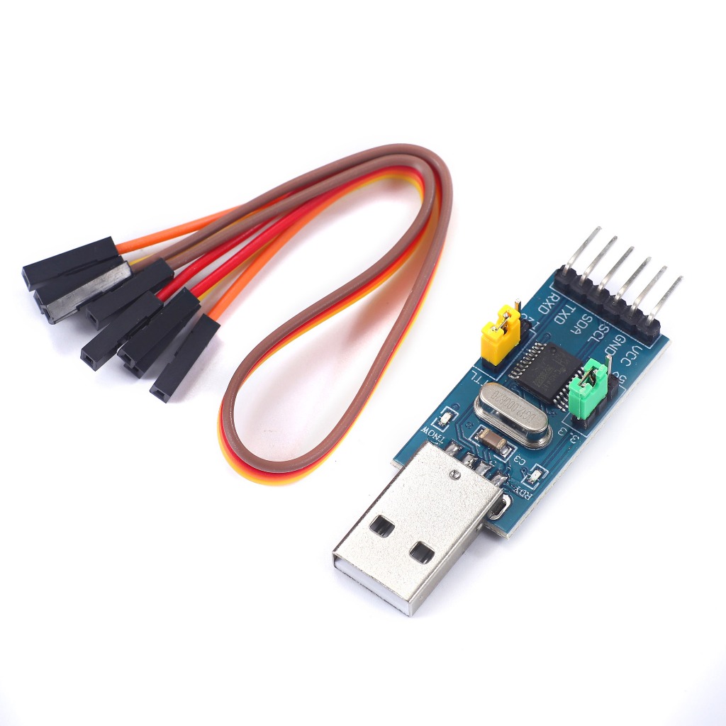 CH341T Two-in-One Module USB to I2C IIC UART USB to TTL Microcontroller ...