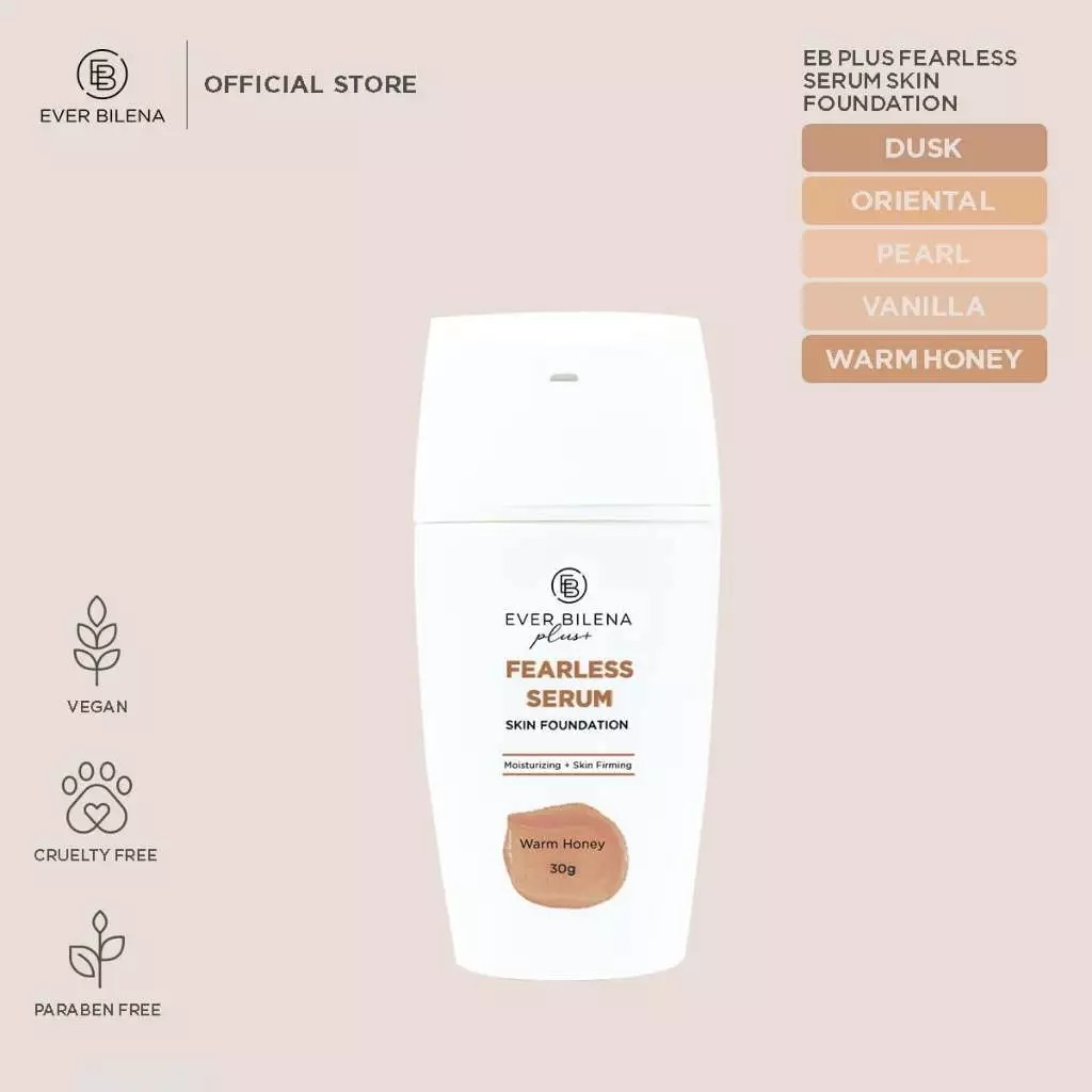EB Plus Fearless Serum Skin Foundation with SPF 12 PA+++ 30g | Shopee ...