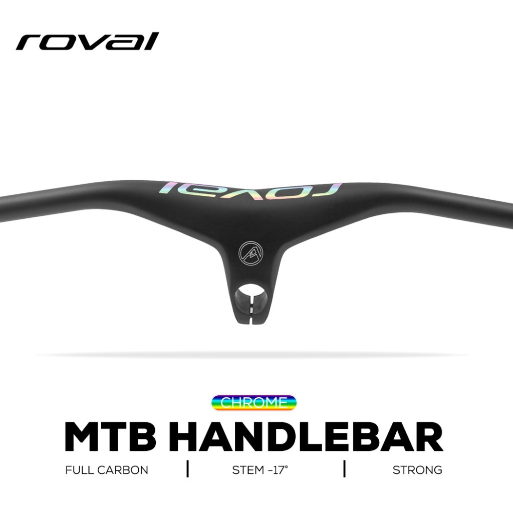 ROVAL MTB Handlebars And Stem 28.6mm-17Degree Carbon Integrated ...